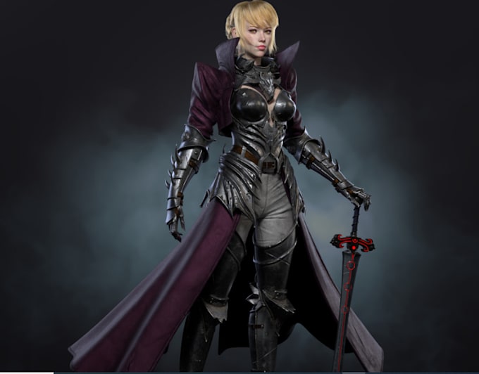 Realistic fur vrm model, game character, 3dsculptor, sculpt3d for print, nsfw 3d by Gootdly | Fiverr