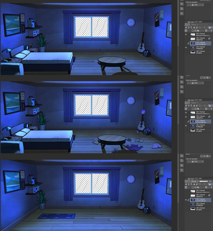 Create 3d scenarios for animation, comic or manga by Lius4u5 | Fiverr