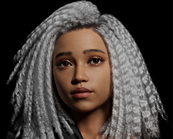 3d Realistic Skin Texture Nsfw Model Daz3d Asset Xgen Hair Ue5 Metahuman Rig By Jamailh Fiverr