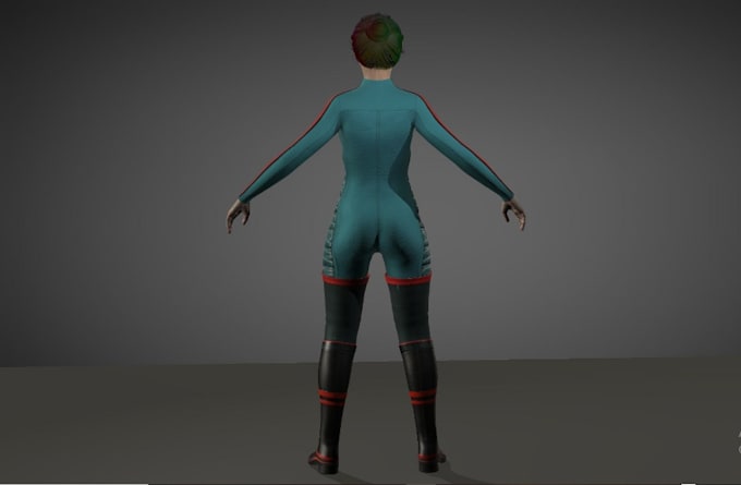 Rig 3d model,blender rig, human model, photorealistic, nsfw, daz asset ...