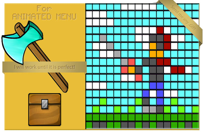 Create unique ascii art for animated menus by Thegameboxmc | Fiverr