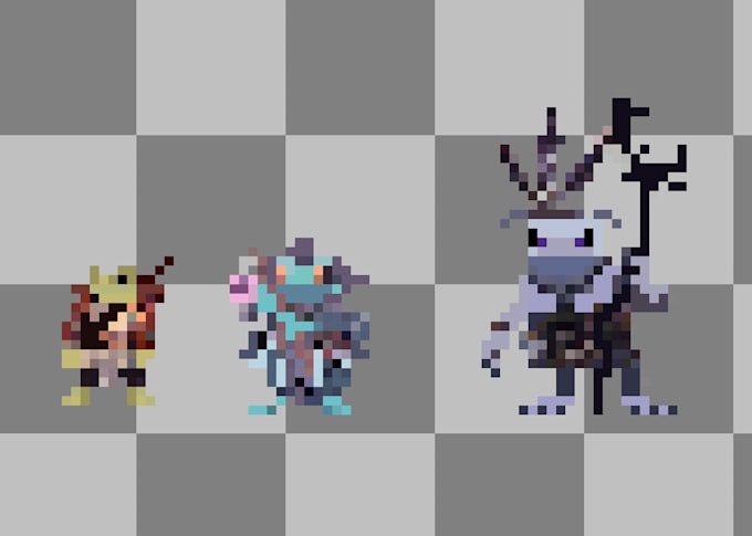 Create pixel 2d animation character by Knwsrw | Fiverr
