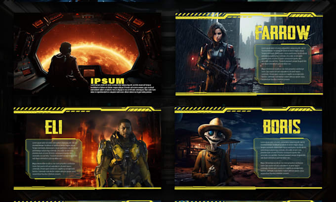 Design film pitch deck, catchy movie poster, pitch deck presentation ...