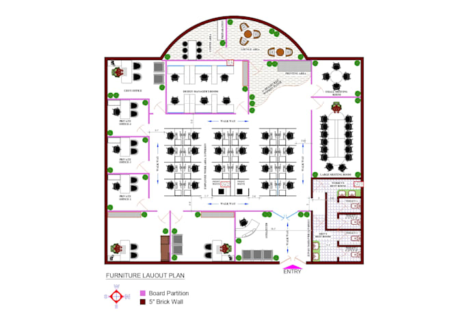 Do furniture layout for your entire home and office by Mdedris390 | Fiverr