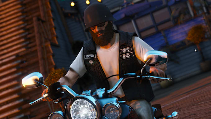 Make custom biker vest for your gta 5 or fivem by Mozyks | Fiverr