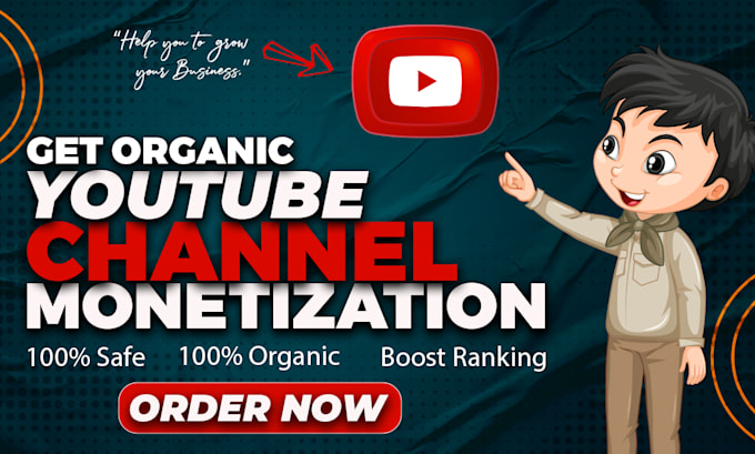Do organic youtube channel monetization for passive income by Faisal ...