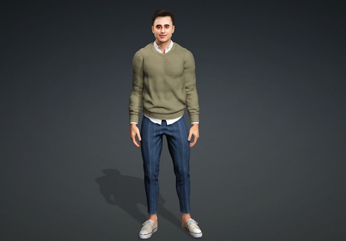 Build realistic pbr texture nsfw, character armor model, topology uv ...