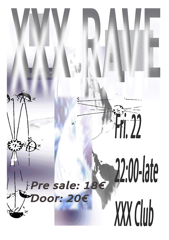 Create eye catching posters for your event and rave party by Vivablanc ...