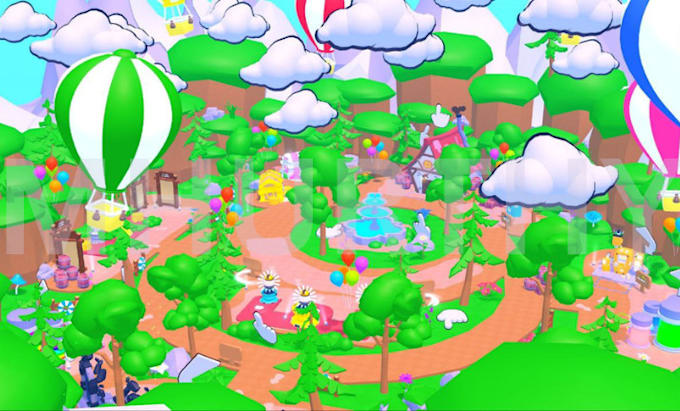 Build roblox map, terrain maps, realistic environment, vfx, roblox ...