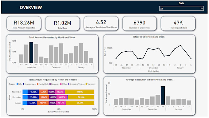 Expert data visualization services for you by Bellequinn_ | Fiverr