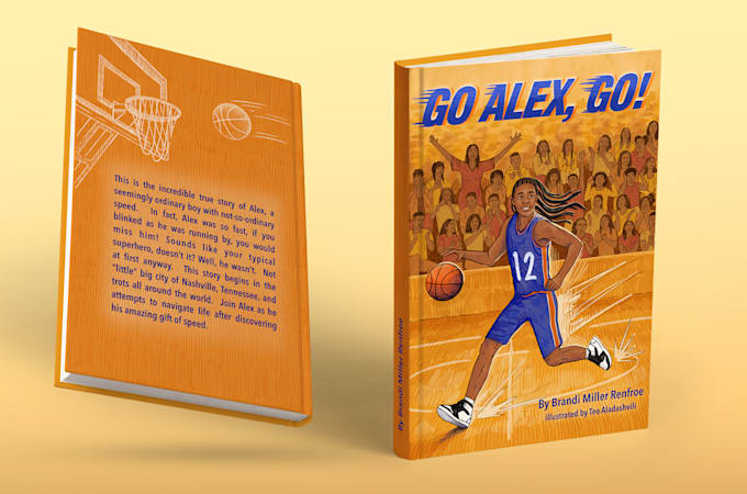 Illustrated novel book cover or ebook kindle cover design by ...