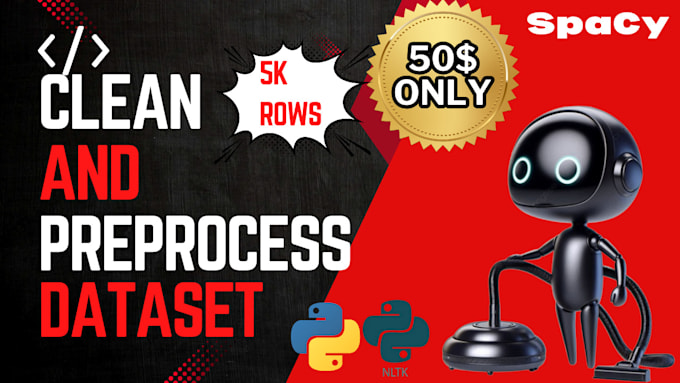 Clean, visualize and preprocess dataset in python by Shafqat_0 | Fiverr