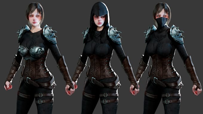 Bake 3d texture, sfw or nsfw 3d character, stylized 3d model,3d ...