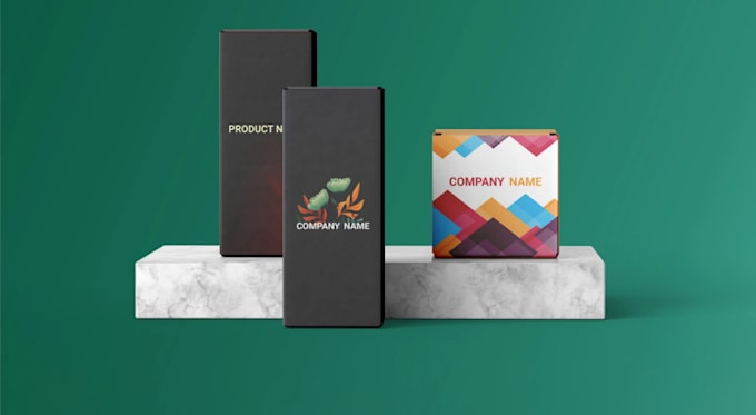 Do product box packaging and label design by Shefman_01 | Fiverr