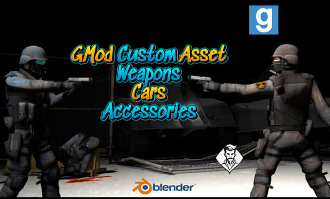 Port custom gmod player model, fivem, sfm, gta, cars and weapon models ...