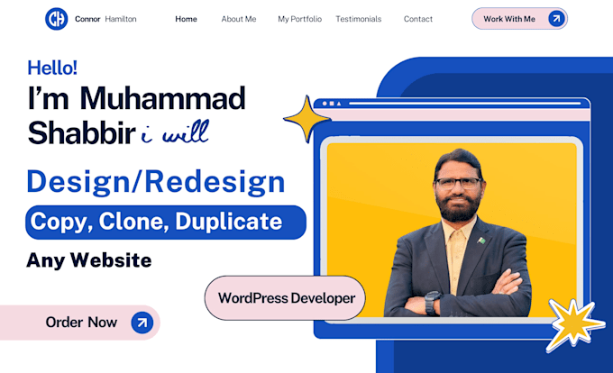 Design, redesign, update, edit, copy clone or revamp wordpress website by Ssmehrvi | Fiverr
