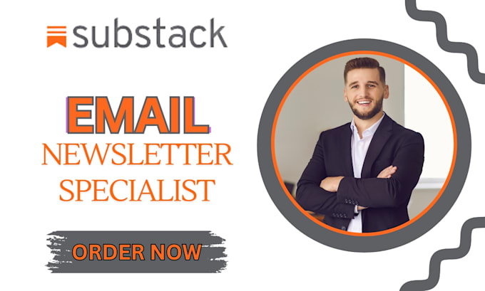 Setup your substack account, create substack newsletter template ...