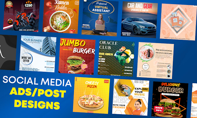 Create ads, post designs for your brand by Mashfiqul0 | Fiverr