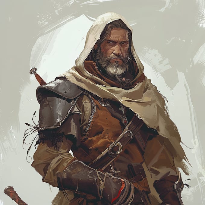 Draw dnd character art and dnd character illustration and concept art ...