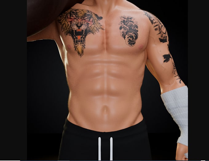 Turn 2d into 3d blender game character, zbrush sulptor,rig for ue5 ...