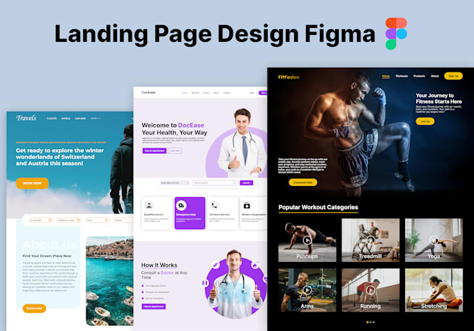Do awesome figma ui ux design with smart animation by Aliabdullah456 ...