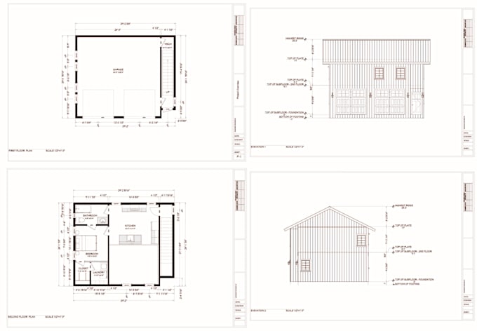 Create architectural blueprints using chief architect by Hussun_bano ...