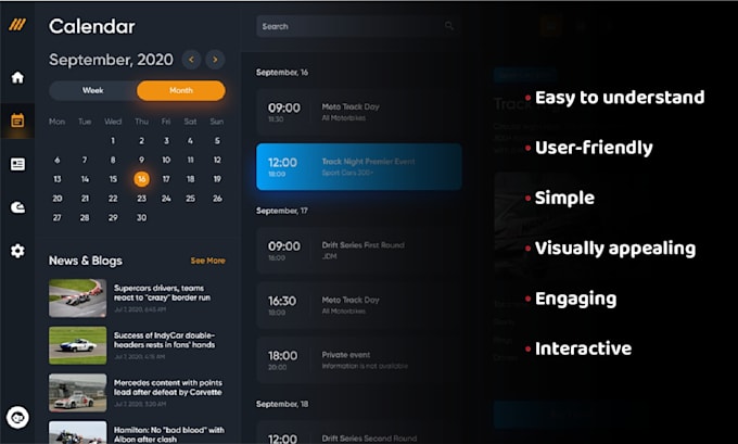 Create stunning data visualization ui ux design by Shayandelbari | Fiverr
