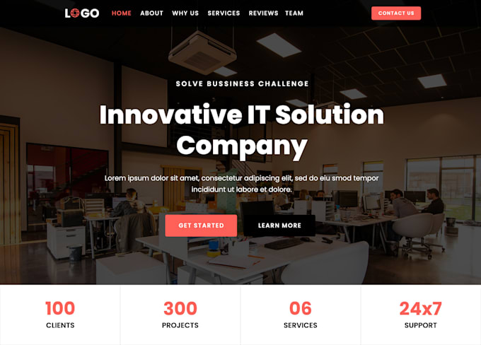 Convert psd or figma design to html responsive website using bootstrap 5 by Ibtisamafzalch | Fiverr
