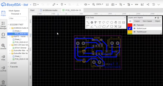 Create a professional pcb designs for your electronic projects by ...
