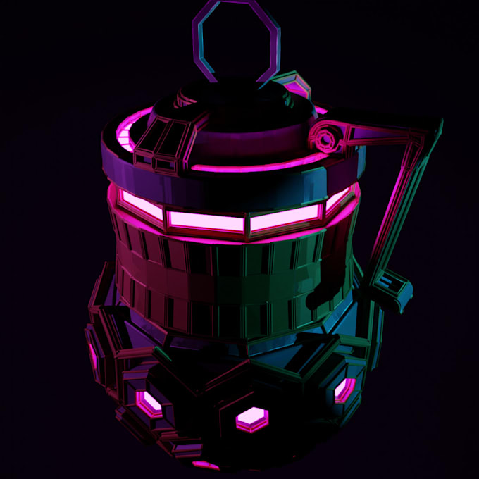 Create 3d game asset in arcane style in blender by S3eenko | Fiverr