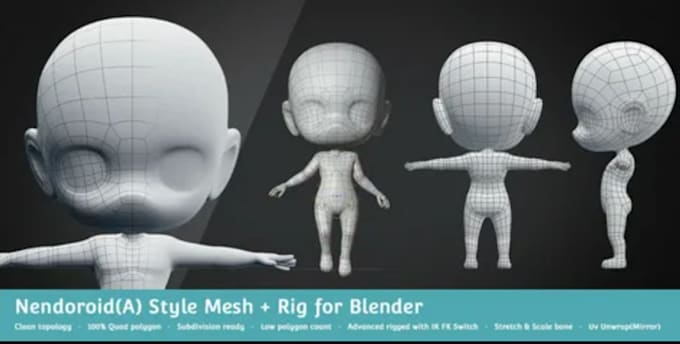 Completely fix and rig your model 3d for mmd, blender, unity weight ...