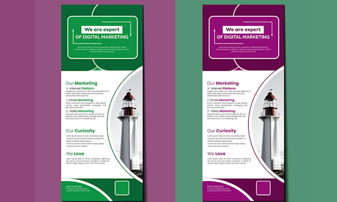 Create a calender design, roll up banner, billboard and backdrop design ...