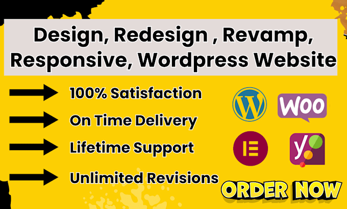 Design, redesign, revamp, wordpress website, fix, troubleshooting ...