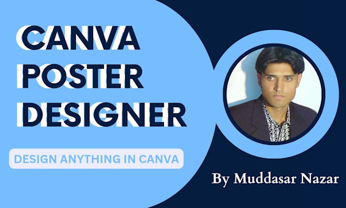 Create a poster design canva in just 24 hours by Muddasar55 | Fiverr