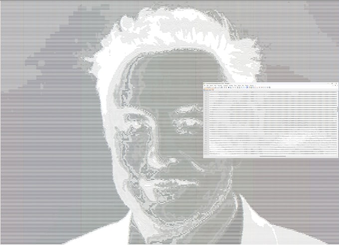 Convert your beautiful images into ascii art formate by Srinu_01 | Fiverr