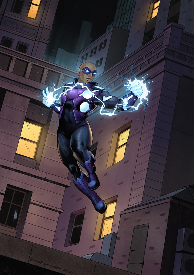 Create comic book custom illustration cartoon and anime character by ...