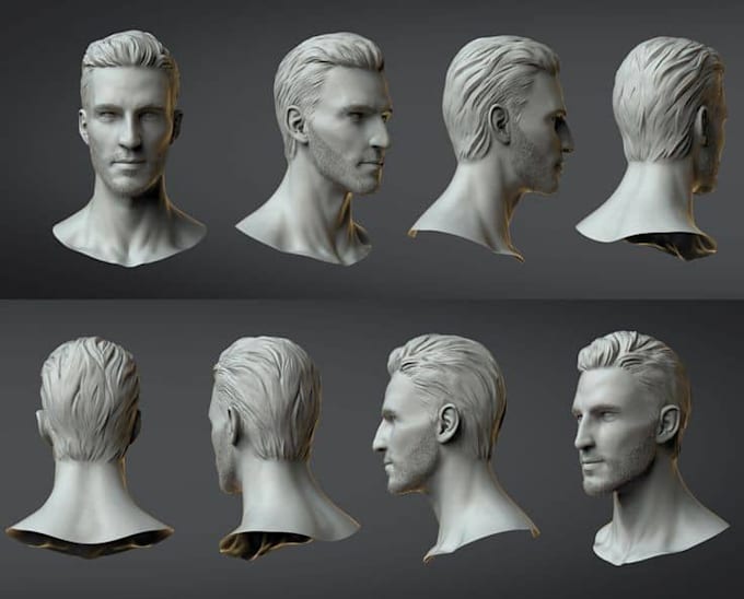 Create a perfect head sculpting for you by Adabalee | Fiverr