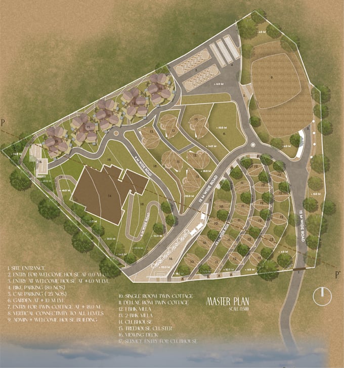 Render your plans on photoshop by Bamba2080 | Fiverr