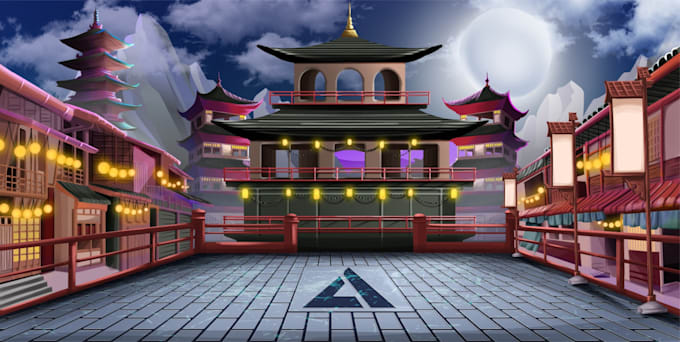 Design 2d game art map, environment, tileset, and background by ...