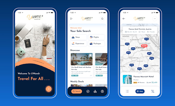 Design modern mobile app ui ux design in figma by Moonshineinnova | Fiverr