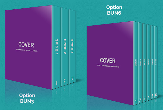 Turn your 2d book cover into a 3d box set by Cobauer | Fiverr
