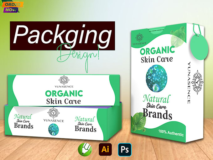 Create mailer box design,packaging design with 3d mockup by Mirhameen ...