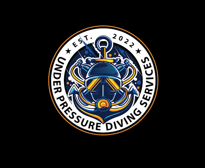 Draw a fantastic scuba diving logo by Steven_carlos6 | Fiverr