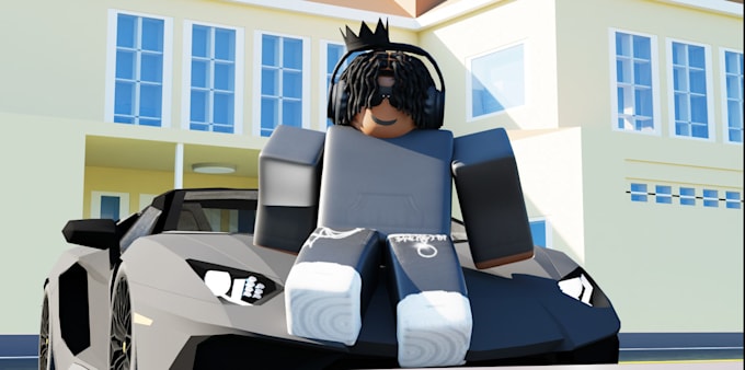 Roblox game character design, realistic map, build roblox asset, for ...