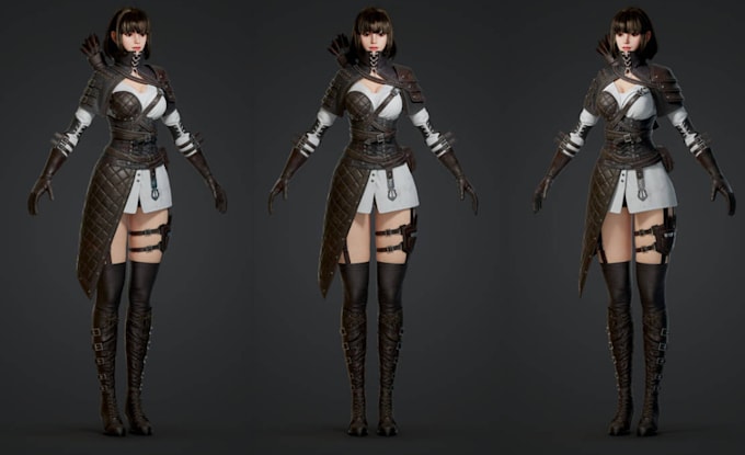 3d aaa realistic character,ue5 control rig, 3d fitness animation,game ...