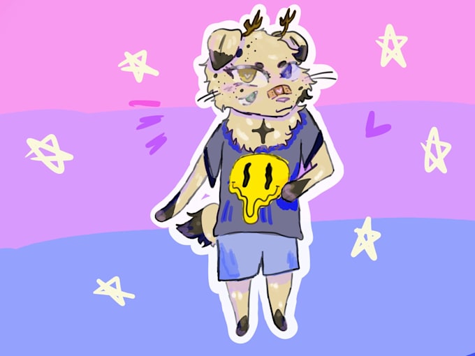 Draw your fursona no nsfw by Kittykat_cookie | Fiverr