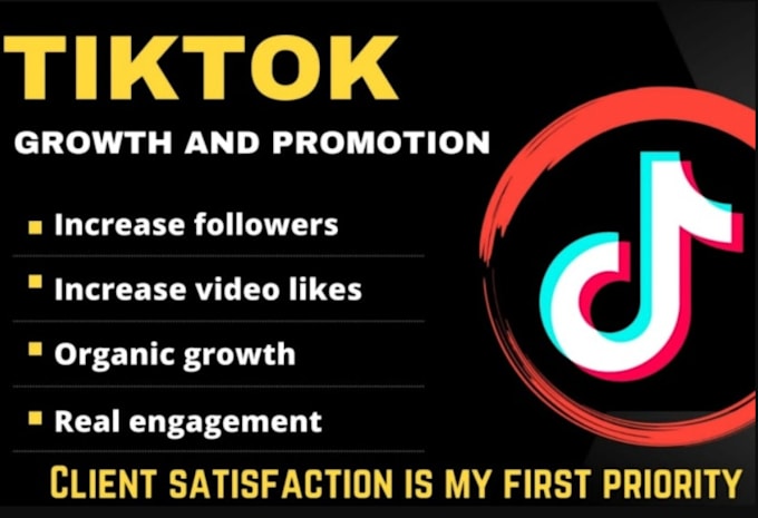 Grow your tiktok tik tok page organically with followers, views by Sandra1018 | Fiverr