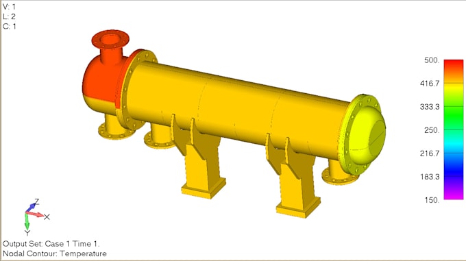 Do thermal analysis using femap and ansys by Fazlerahman976 | Fiverr