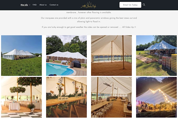 Create a stunning portfolio website by Abroadley | Fiverr