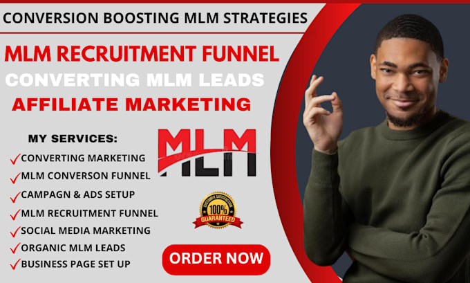 Do mlm recruitment funnel, mlm leads promotion, affiliate marketing ...